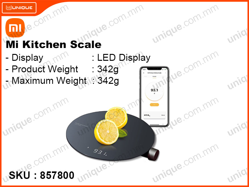 Mi Kitchen Scale – unique.com.mm